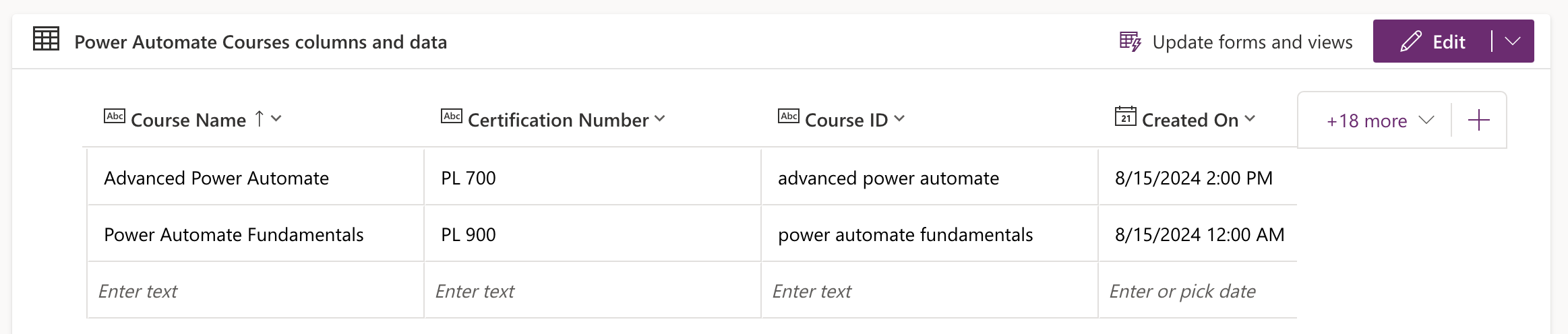 Add marketing task whe a training course is created | powerautomate Add marketing task whe a training course is created | powerautomate